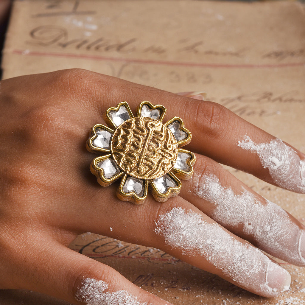 MOHAR SUNFLOWER RING – Symetree